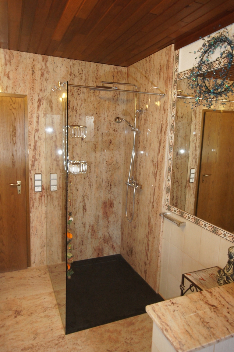 Begehbare Dusche | Natursteingalerie Becker